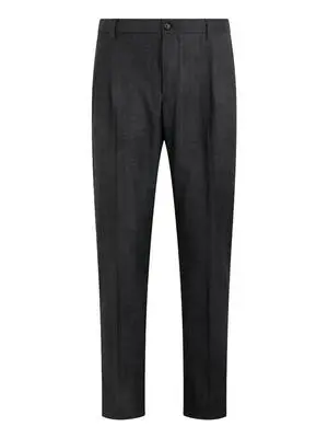Dolce & Gabbana Pinstripe Tailored Trousers - Grey