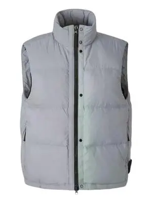 Stone Island Logo-patch Gilet - Grey