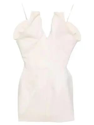 MAGDA BUTRYM Magda Butrym Sculptural V-Neck Dress
