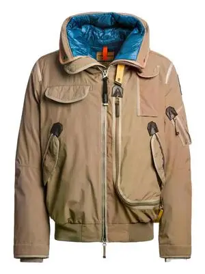 PARAJUMPERS Gobi Light Hooded Bomber Jacket - Neutrals