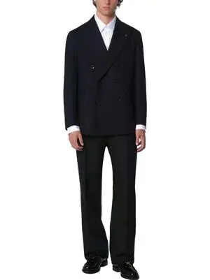 Tagliatore New York Double-breasted Suit - Blue