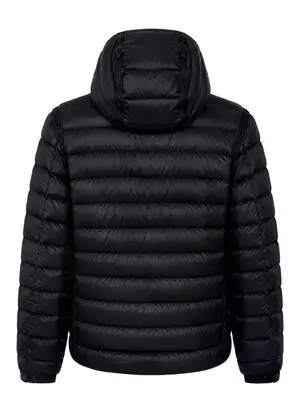 C.P. COMPANY Goggle-detail Quilted Jacket - Black