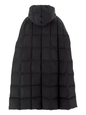 IENKI IENKI Quilted Hooded Down Coat - Black