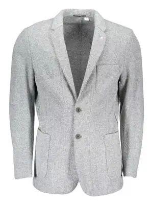 GANT Marl-pattern Single-breasted Blazer