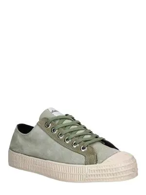 Novesta Suede Panelled Sneakers - Green
