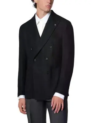 Tagliatore Montecarlo Double-breasted Blazer - Blue