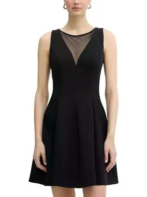 MORGAN MORGAN Heart-Cutout Crystal-Embellished Mini Dress