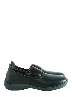 KIKO KOSTADINOV Padded Leather Loafers - Green