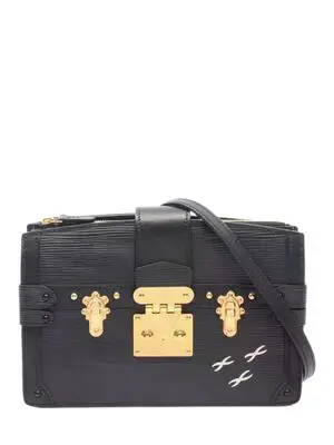 LOUIS VUITTON Epi Leather Clutch Bag - Black