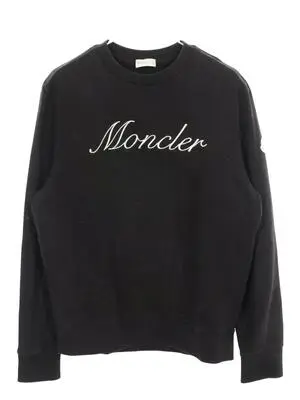 Moncler Embroidered Logo Sweater - Black
