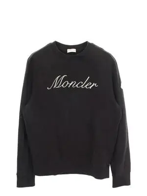 Moncler Embroidered Logo Sweater - Black