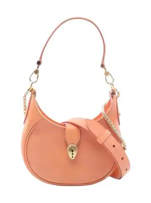BVLGARI Small Serpenti Ellipse Shoulder Bag - Orange