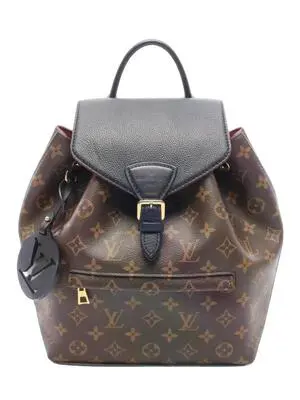 LOUIS VUITTON Montsouris Pm Monogram Backpack - Brown