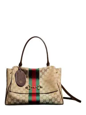 Gucci Medium Paparazzo Top-handle Bag - Neutrals