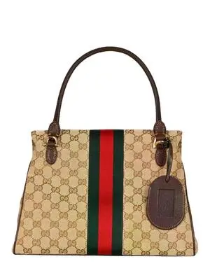 Gucci GUCCI Medium Top-Handle Bag Neutrals