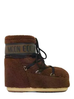 Moon Boot Moon Boot Icon Low Fleece Boots Brown