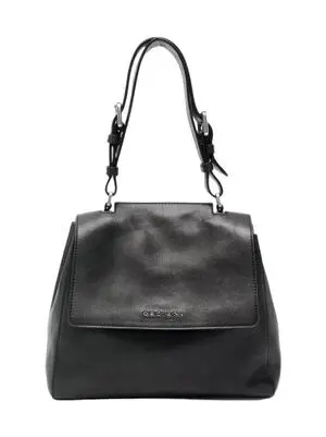 ORCIANI Orciani Logo-Lettering Foldover Shoulder Bag