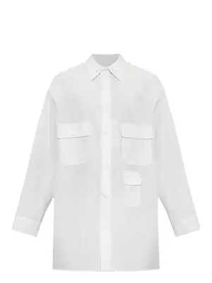 Yohji Yamamoto Flap-pocket Shirt - White