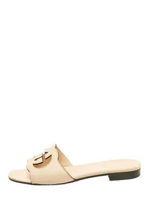 GUCCI Gucci Interlocking G Cut-Out Flat Sandals