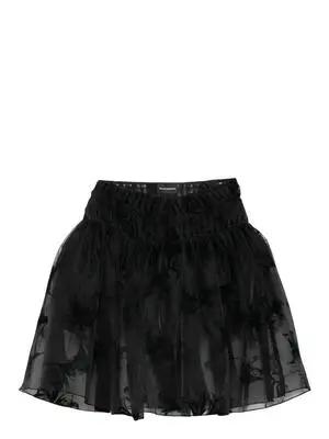 PAULINE DUJANCOURT PAULINE DUJANCOURT Floral-Print Ruffled Midi Skirt