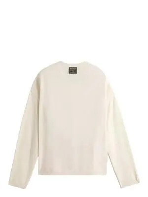 Woolrich Crew Neck Fine Knit Sweater - Neutrals