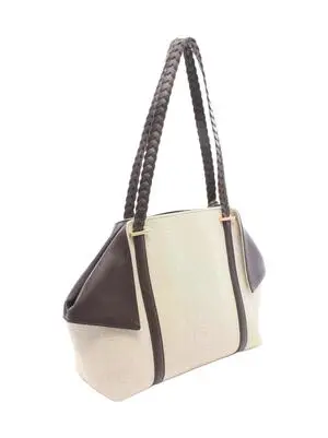 FERRAGAMO Braided Handle Tote Bag - Neutrals