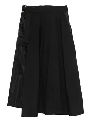 SACAI SACAI Belted Cargo Midi Skirt