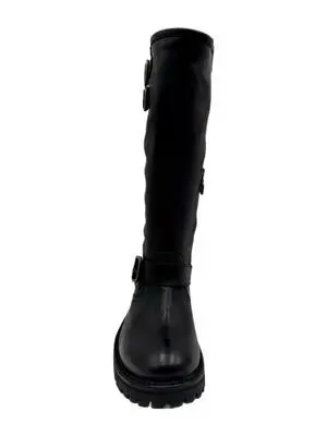 Fiorentini + Baker Buckled Leather Boots - Black
