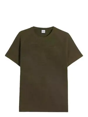 Aspesi Waffle-knit Raglan-sleeve T-shirt - Green