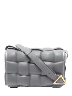 Bottega Veneta Bottega Veneta Padded Cassette Shoulder Bag Grey