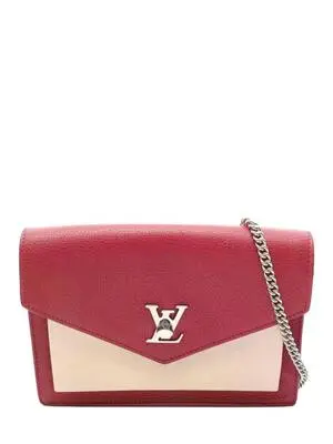 LOUIS VUITTON Mylockme Chain Pochette Shoulder Bag - Red