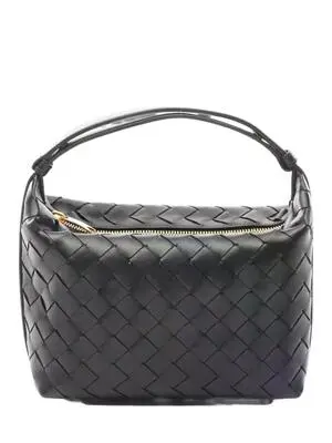 Bottega Veneta Mini Wallace Intrecciato Tote Bag - Black