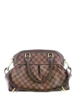 LOUIS VUITTON Trevi Damier Pm Satchel - Brown