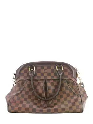 LOUIS VUITTON LOUIS VUITTON Damier Satchel Brown