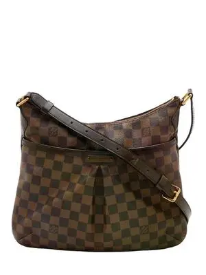 LOUIS VUITTON Bloomsbury Damier Ebene Shoulder Bag - Brown