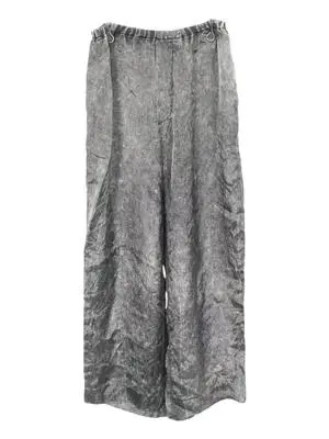 Balenciaga 2010s Chemical-wash Trousers Grey