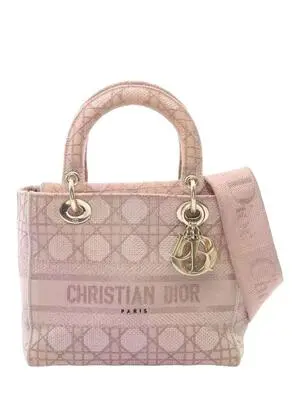 Dior Lady D-lite Tote Bag - Pink