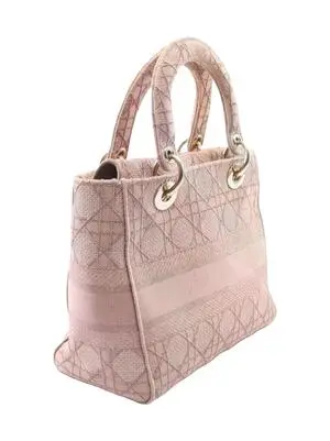 Dior Lady D-lite Tote Bag - Pink