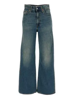 LEVI STRAUSS &AMP; CO. Levi Strauss & Co. Ribcage Wide Leg Jeans - Blu