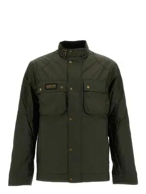 BARBOUR INTERNATIONAL Cerato Waxed Cotton Jacket - Verde