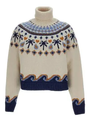 Alanui ALANUI Winter Pullover Bianco