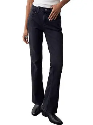 Free People We The Free Monte Low-rise Slim Bootcut Jeans - After Dark