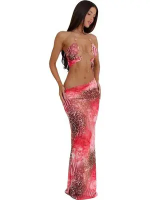 OUTCAST Arely Maxi Dress In Ella - Print