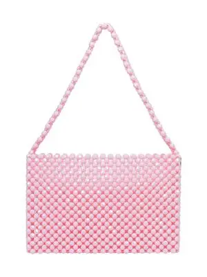 TILLIE BEADS Tillie Beads Color Pop Beaded Shoulder Bag Pink