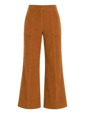 RAISHMA Seraphina Corduroy Trousers - Brown