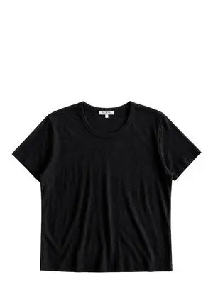 NOEND Cotton Modal Slub Crew Tee - Black