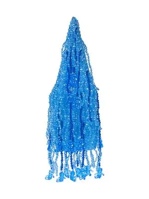 TILLIE BEADS Tillie Beads Teddy Charm Beaded Handbag