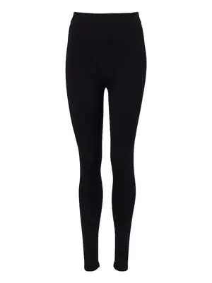Alaïa Wool-blend Leggings - Black