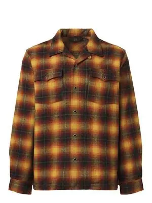 Ralph Lauren Plaid Wool-blend Shirt - Multicoloured