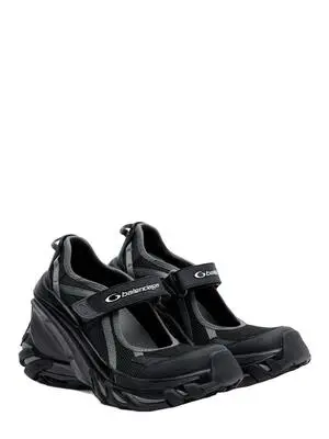 Balenciaga Hydra Wedge Sneakers - Black